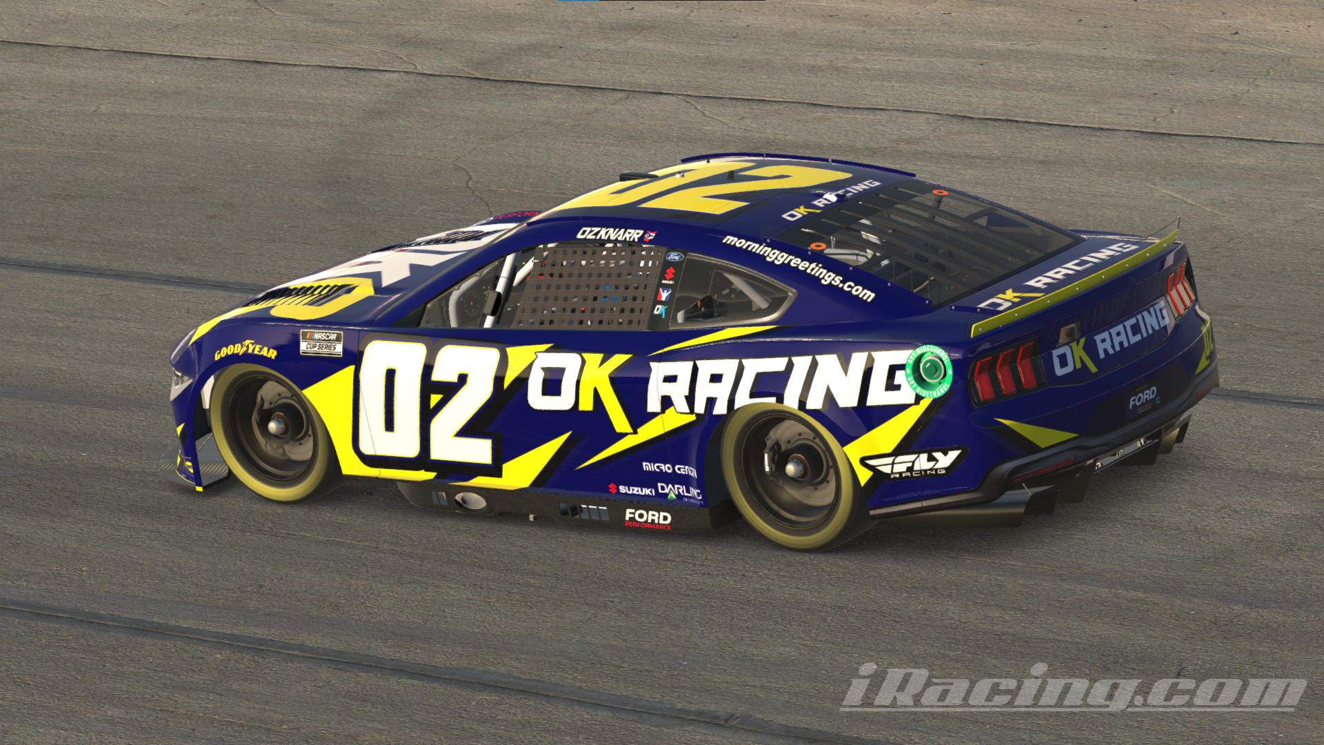 OK Racing Custom #02 by Oz Knarr - Trading Paints