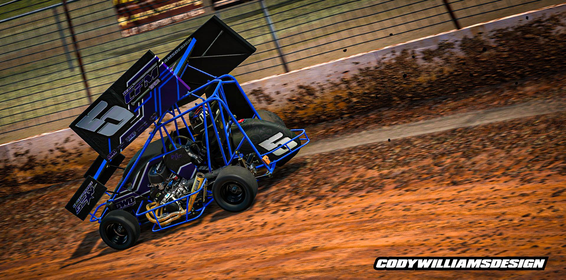 Nathan Waddell Dirt Micro Sprint! by Cody G Williams - Trading Paints