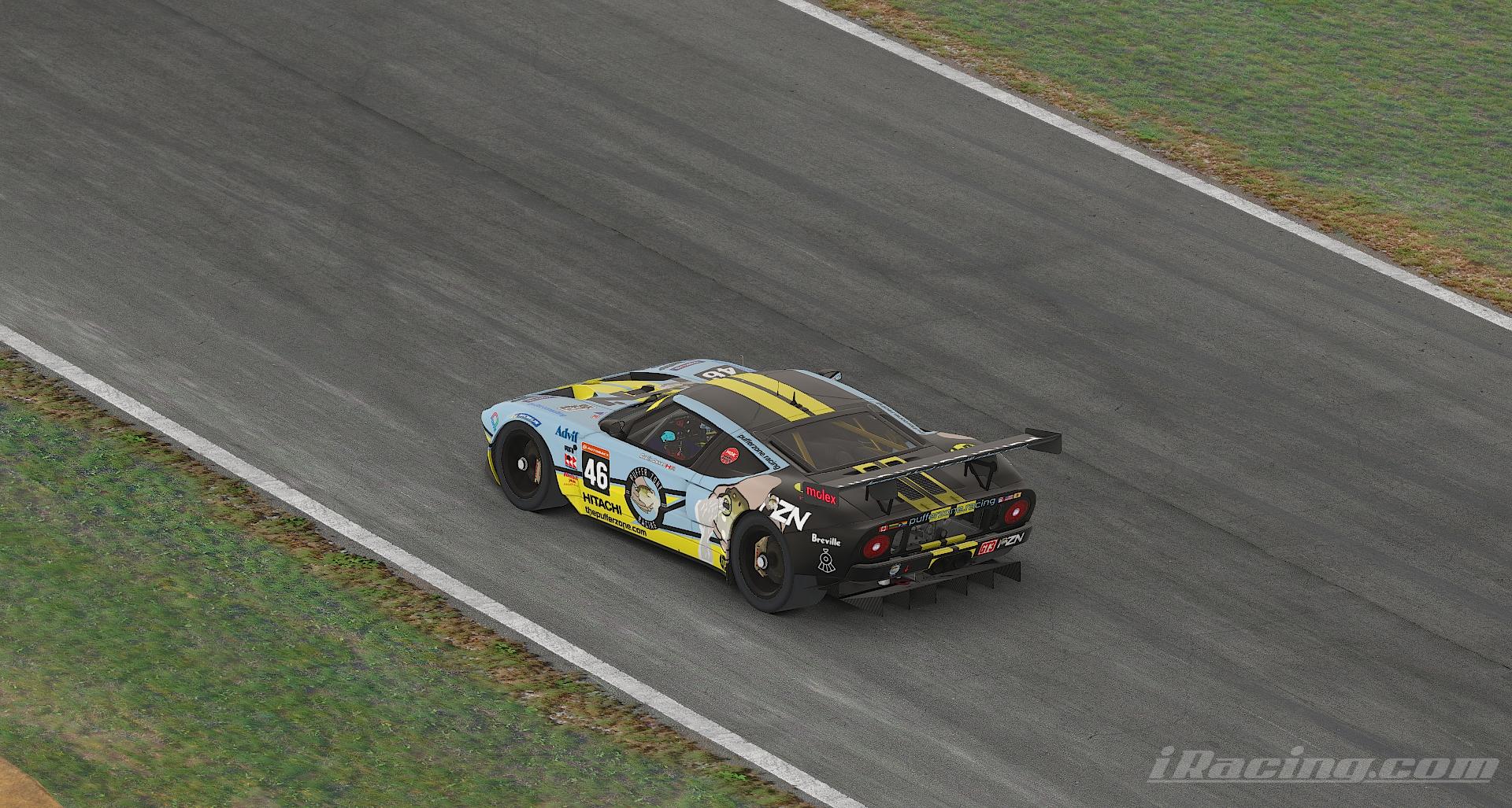 Puffer Zone Racing Ford GT GT3 by Dustin William Owen Dawes - Trading ...