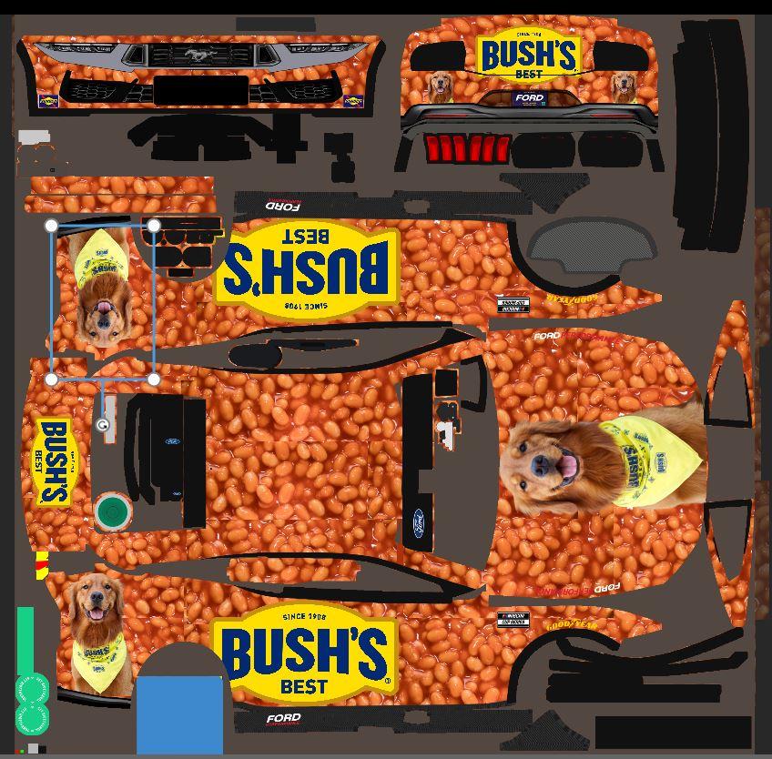 Bushs Baked Beans by Tommy Rhodes - Trading Paints
