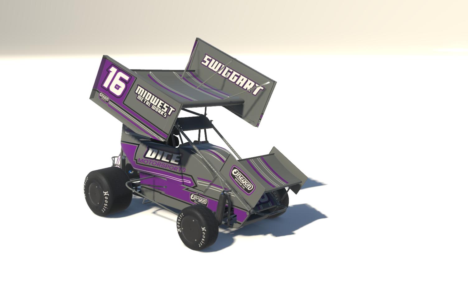 Cale Dice Micro Winged by Justin Lemon - Trading Paints