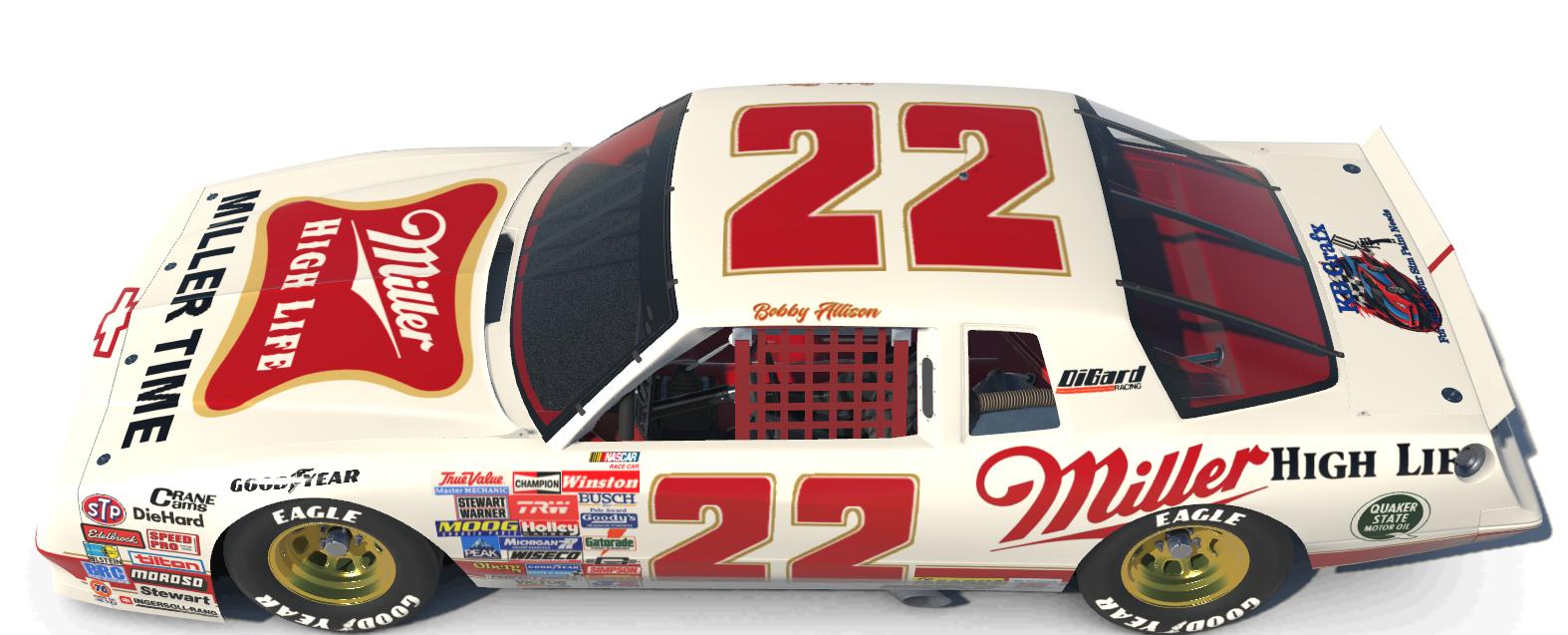 # 22 Miller High Life Chevy by Keith Batson - Trading Paints