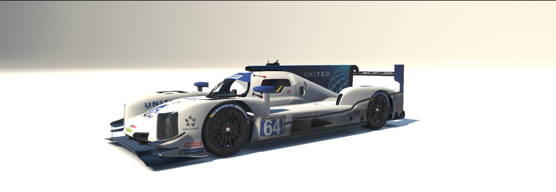 United Airlines LMP2 by Tayne Hodesson - Trading Paints