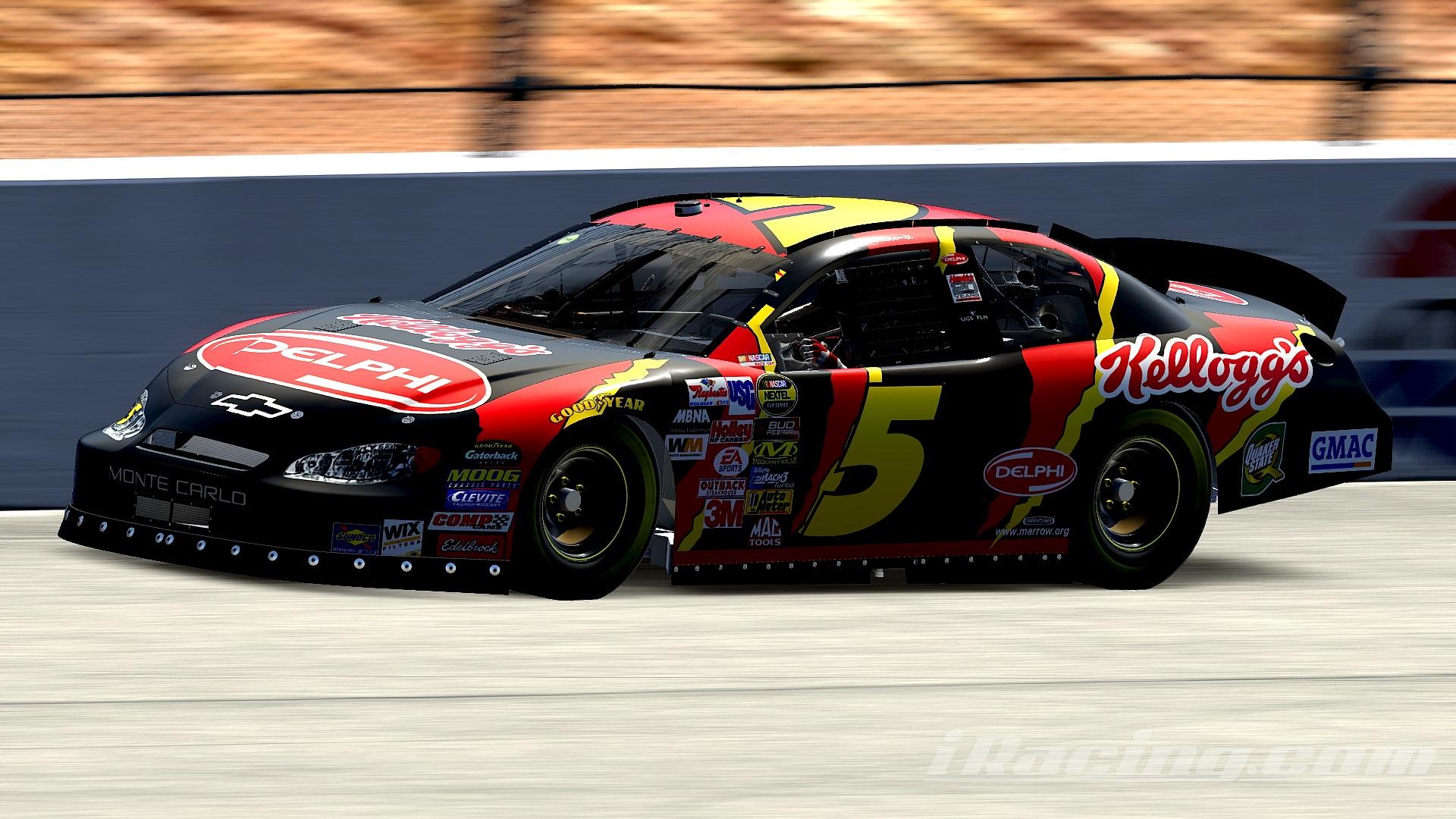 #5 Terry Labonte 2004 Delphi Chevrolet Monte Carlo Sim Stamped Number ...