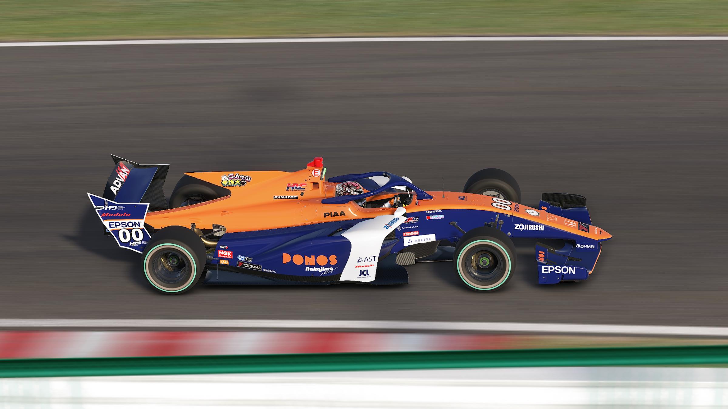 2024 #64 PONOS Nakajima Racing (Honda) by Maximilian Zinke - Trading Paints