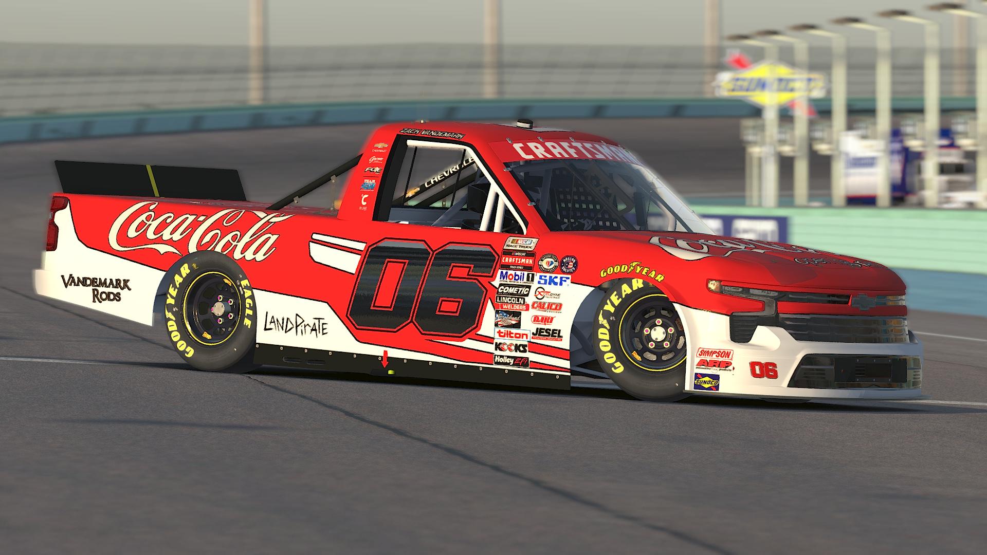 Zack Vandemark Coca Cola Silverado by Zachary W. - Trading Paints