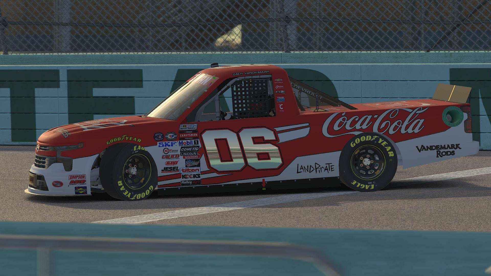 Zack Vandemark Coca Cola Silverado by Zachary W. - Trading Paints