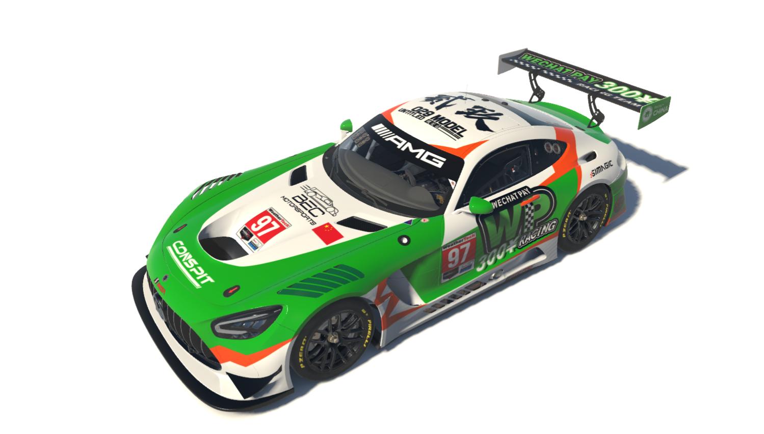 WP300 Team paint AMG GT3 by Xudong Z. - Trading Paints