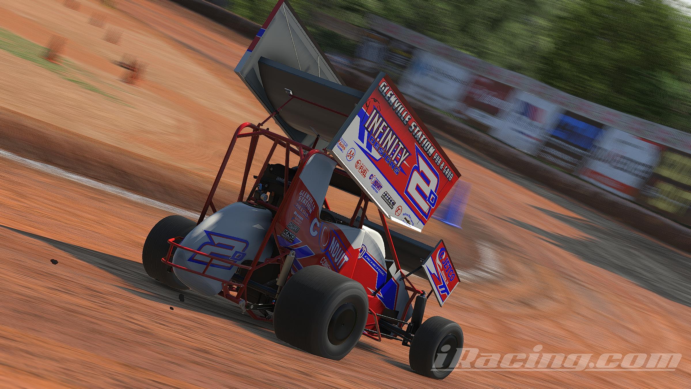 Cole Dewease 2024 Florida Speedweeks Winged Car by Brady Beavers ...