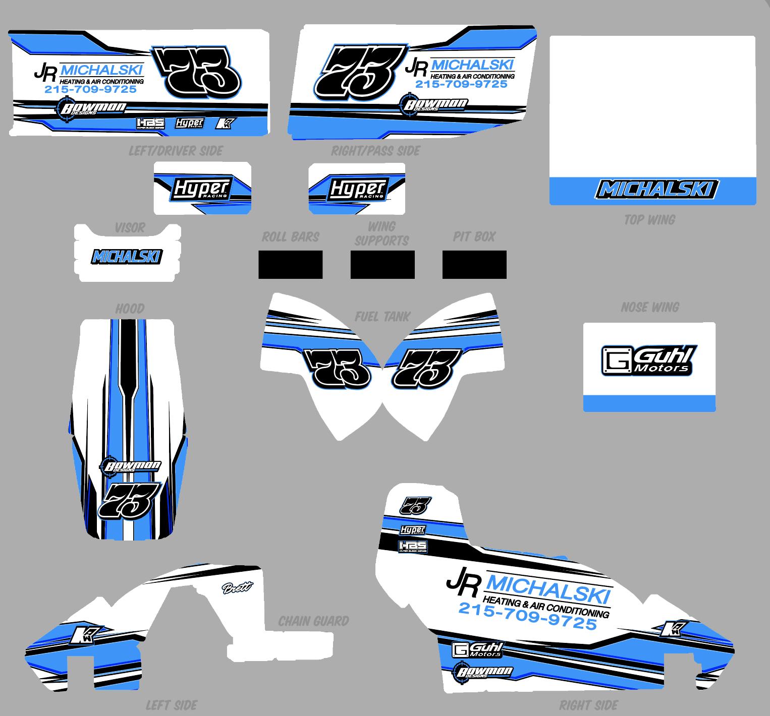 Brett Michalski Micro Winged by Tyler Bowman4 - Trading Paints