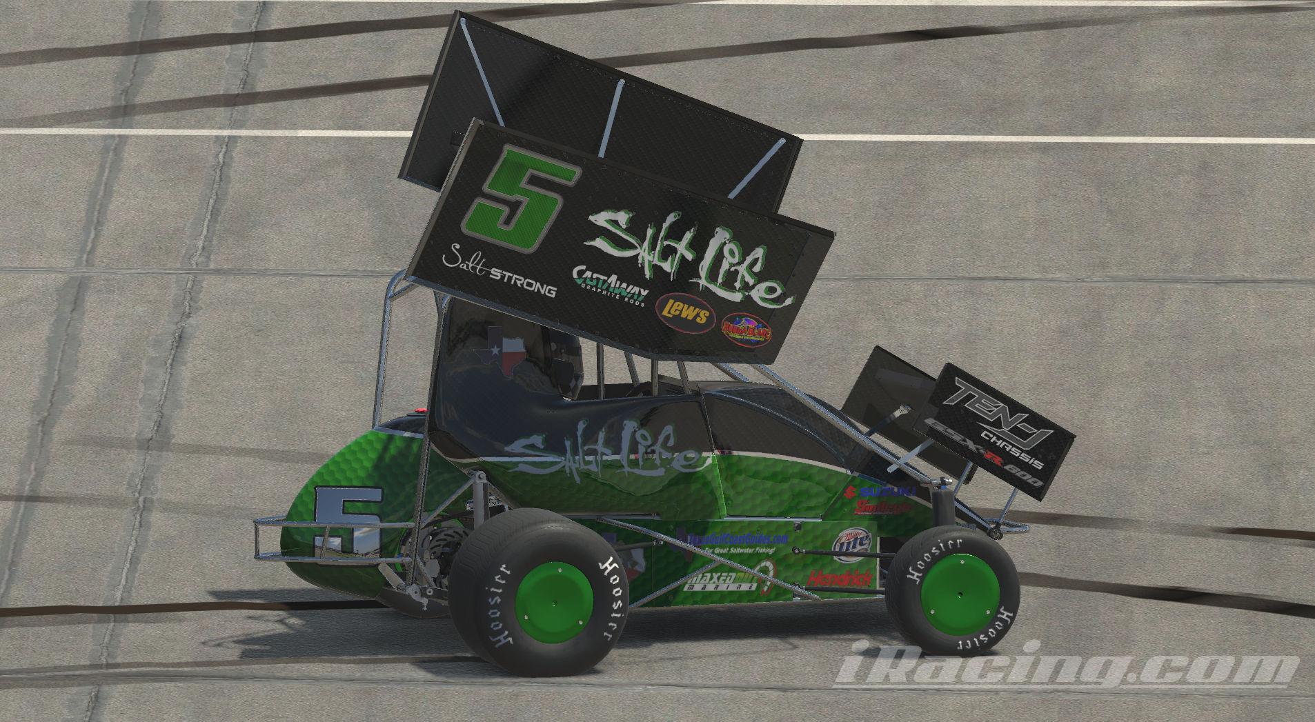 #5 SALT LIFE Dirt Micro Sprint by Scott Van Ness - Trading Paints