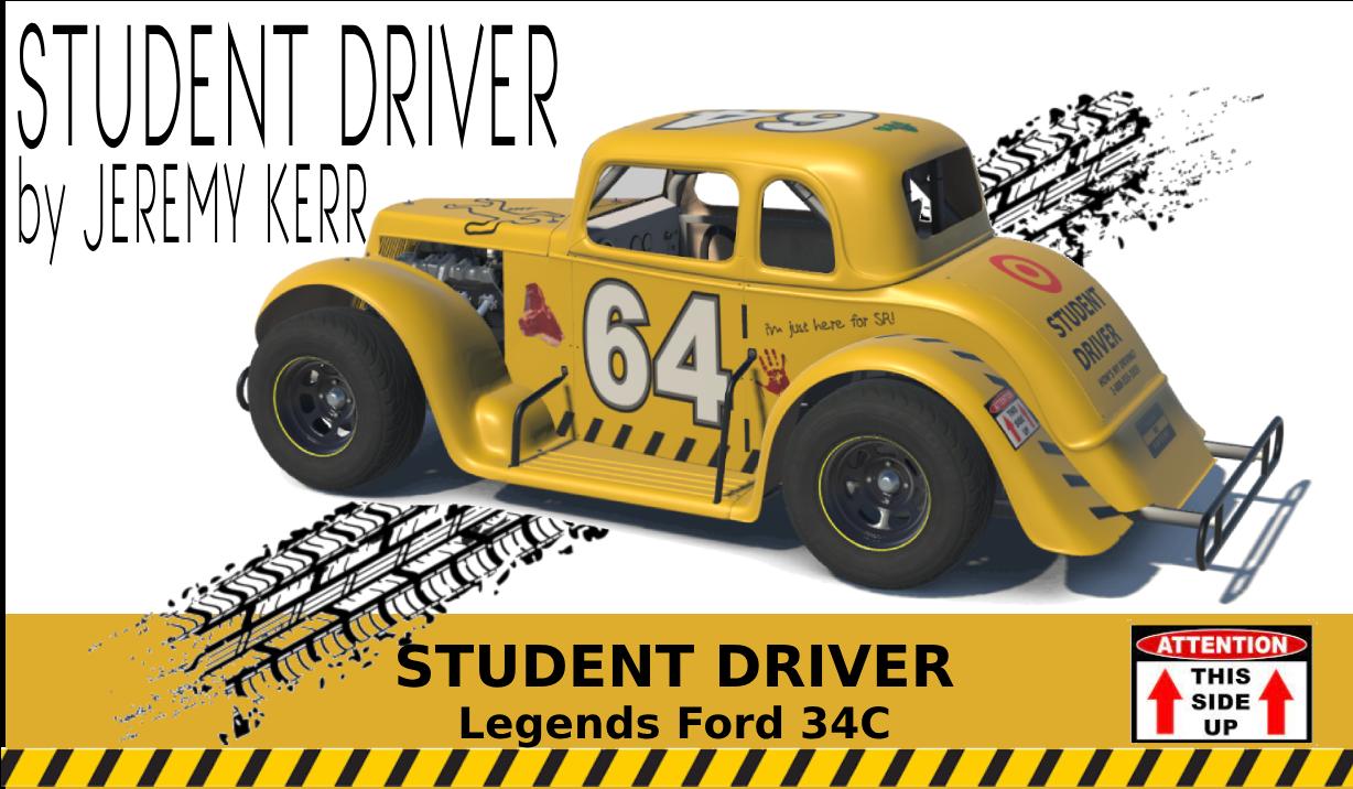 Student Driver - Legends Ford 34 Coupe by Jeremy Kerr - Trading Paints