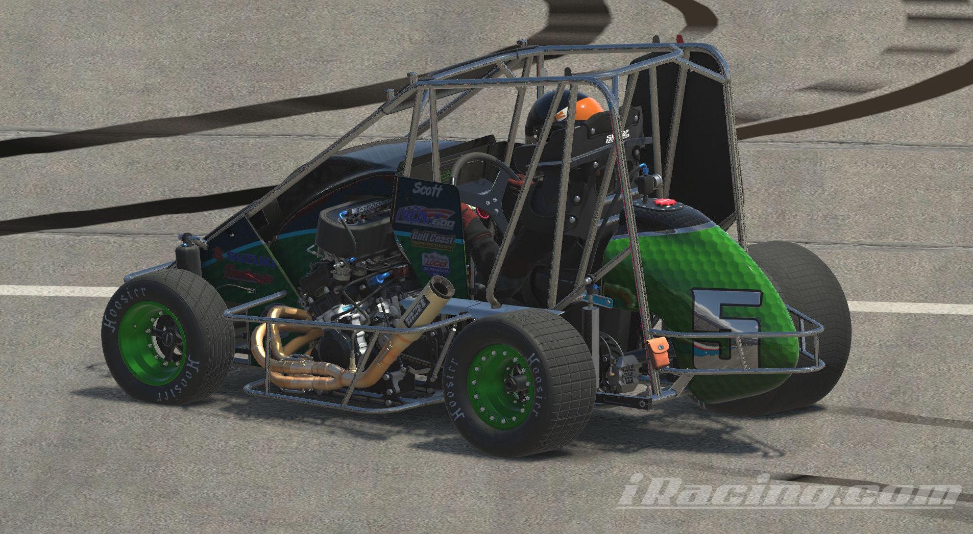 #5 SALT LIFE Dirt Micro Sprint (NON WING) by Scott Van Ness - Trading ...