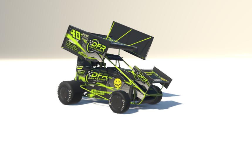 Brock Putman Dirt Micro Sprint Winged by Kadyn Depasquale - Trading Paints