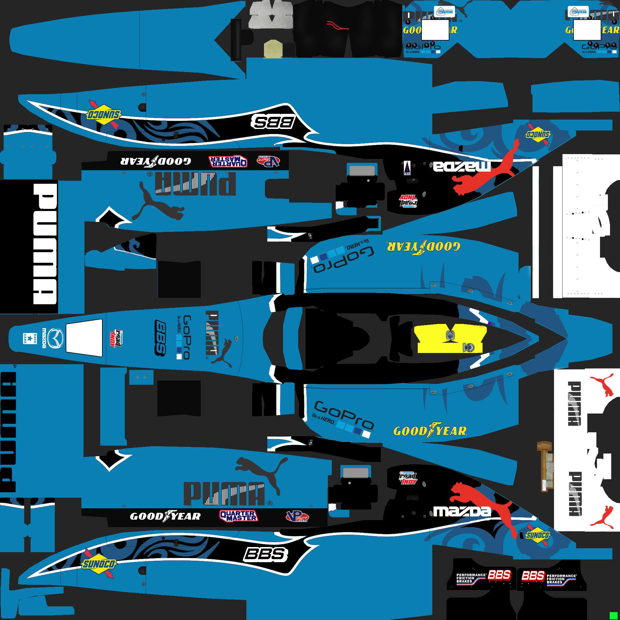 Formula Mazda Puma Concept by Derek Feuerborn - Trading Paints