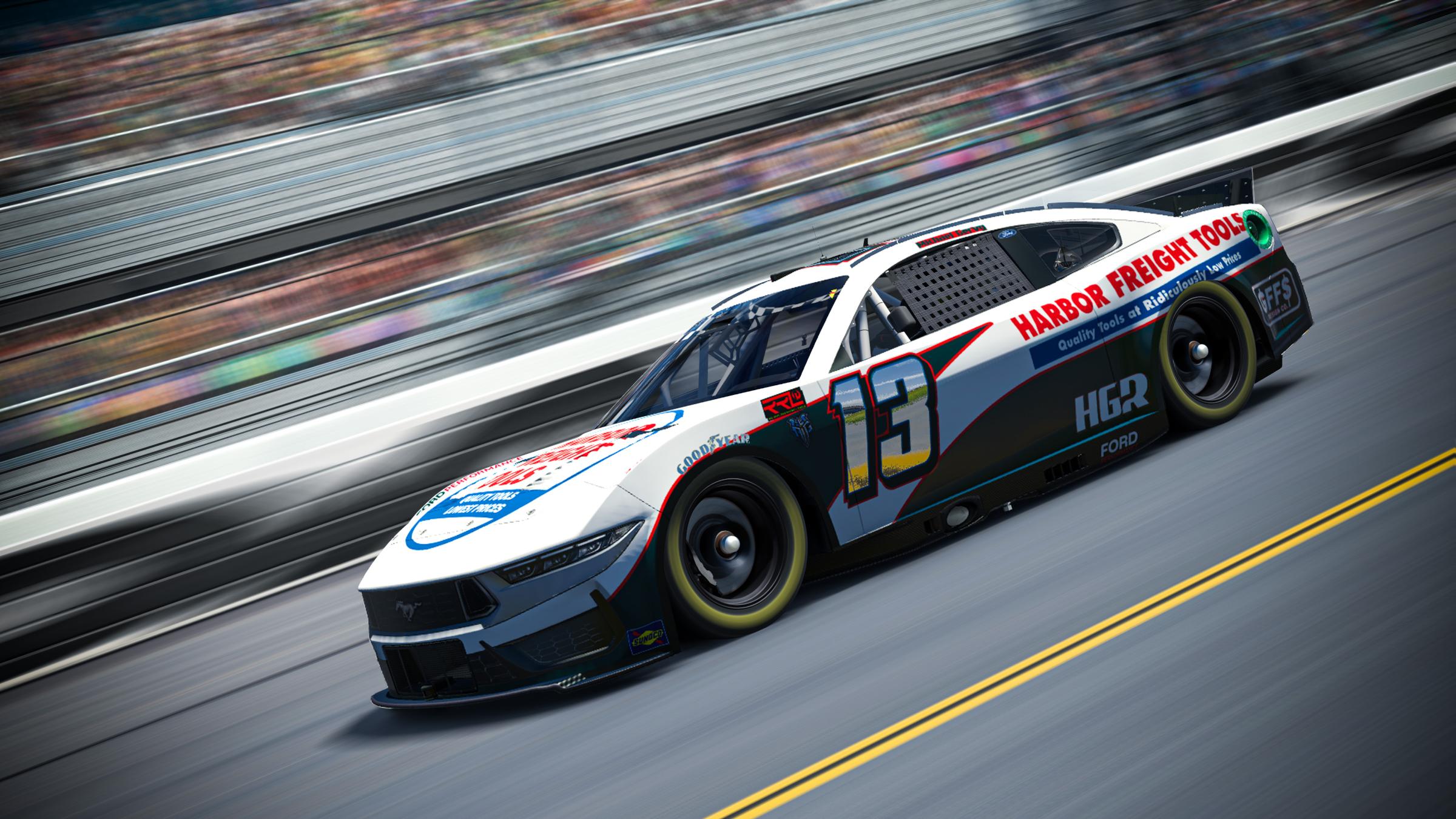 #13 Harbor Freight Ford Mustang by Michael Gervy - Trading Paints