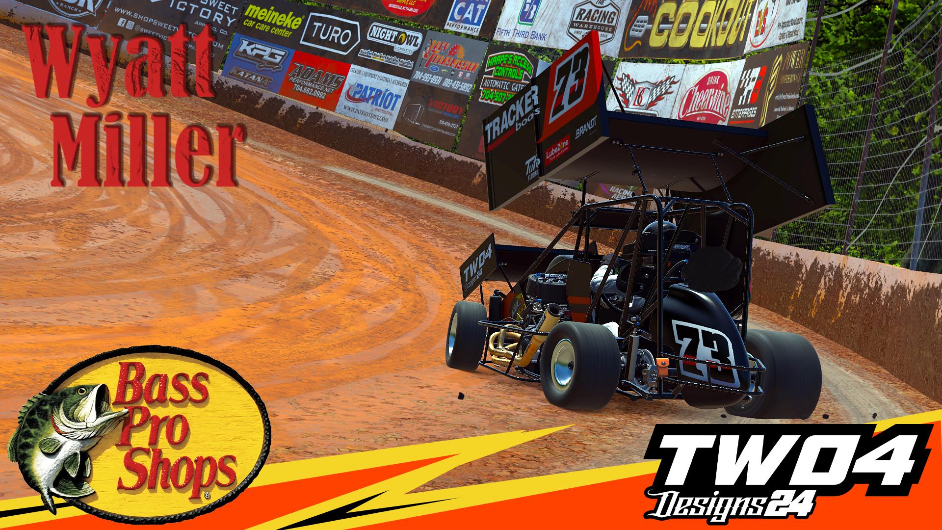 Wyatt Millers CB Industries Bass Pro Shops #73 (W) by Diego R Alvarado ...