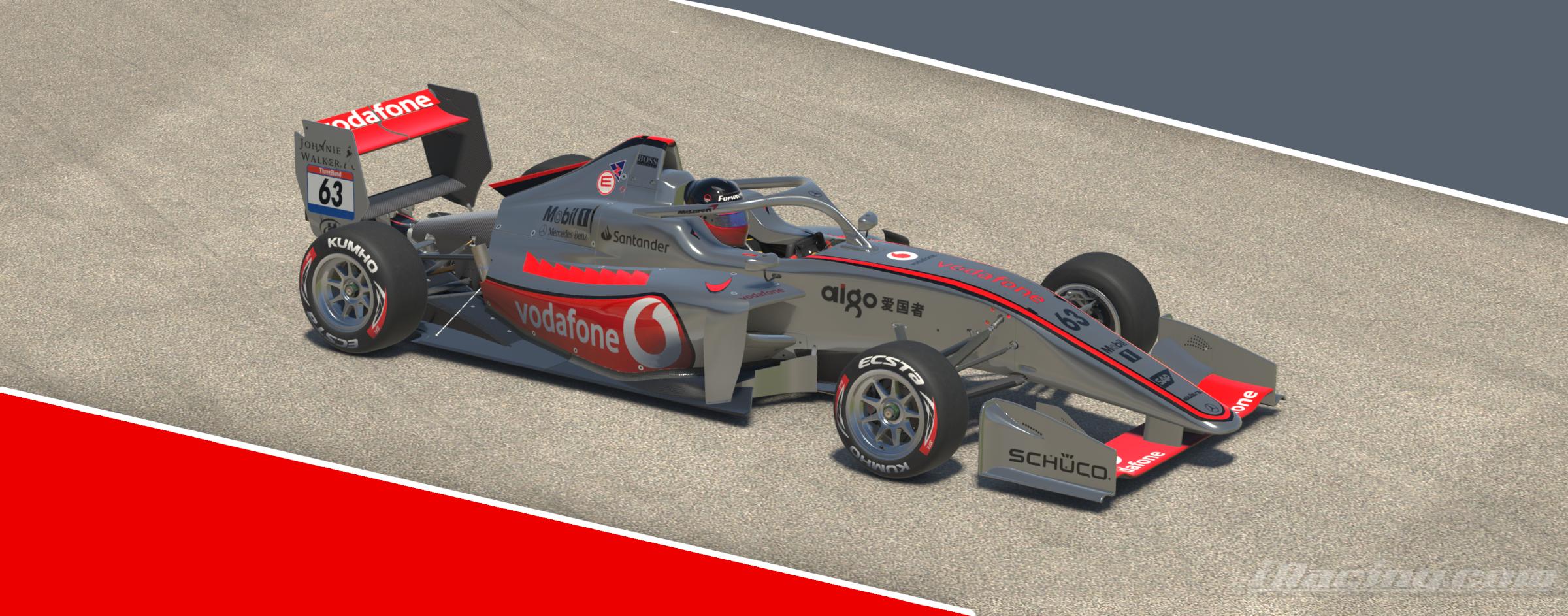 McLaren MP4-23 - SF Lights by John Rubino - Trading Paints