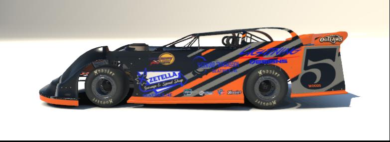 orange and black by Amber D. - Trading Paints