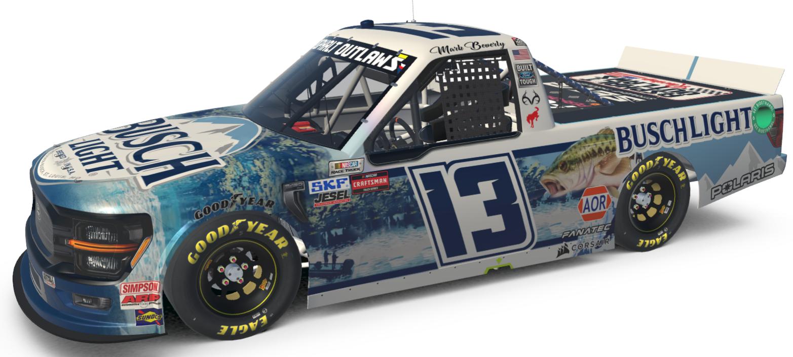 Busch Light fishing #13 by Mark B. - Trading Paints