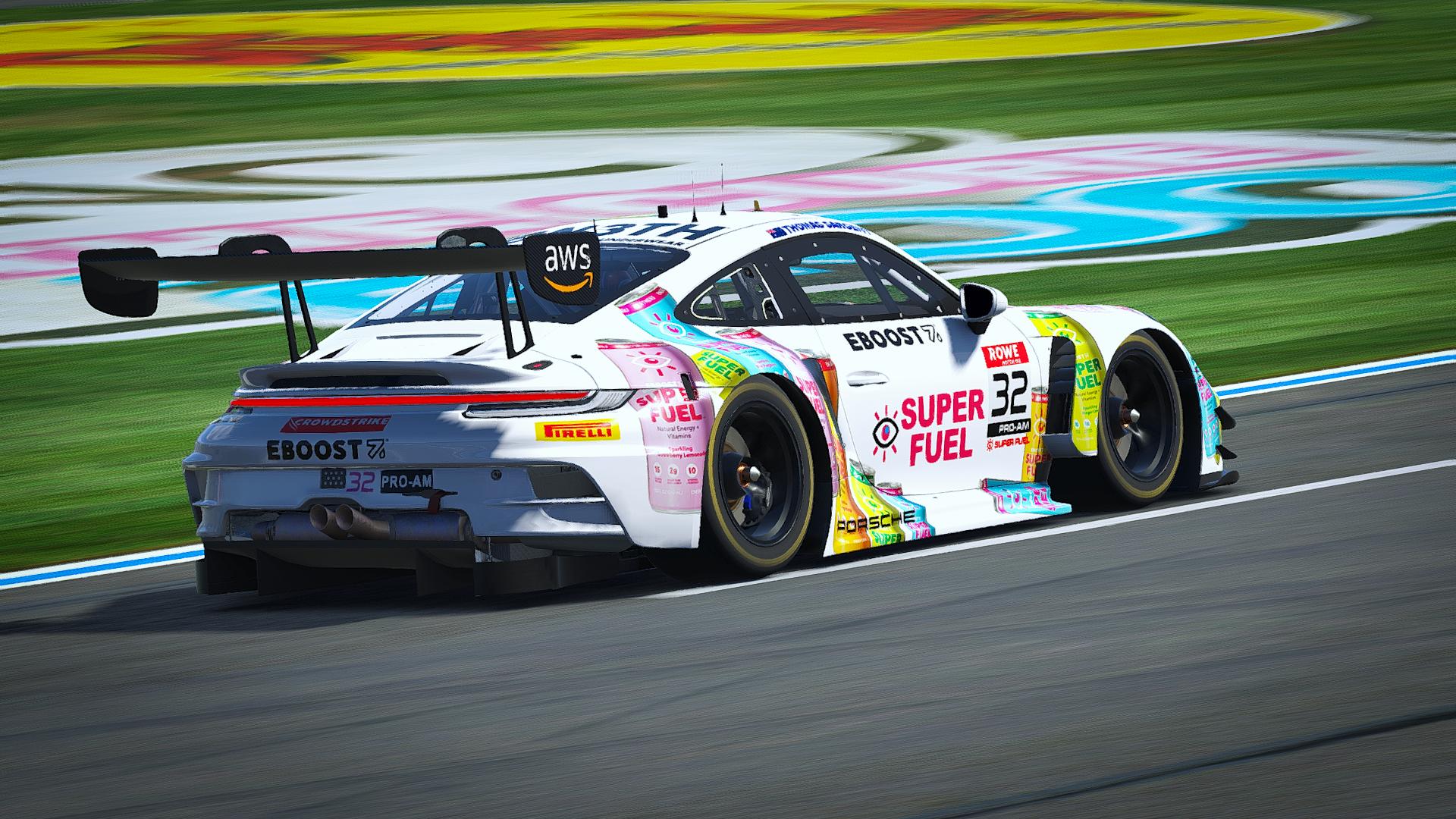 GMG Racing Team Number 32 Sim Stamp num by Noah Blackwell - Trading Paints