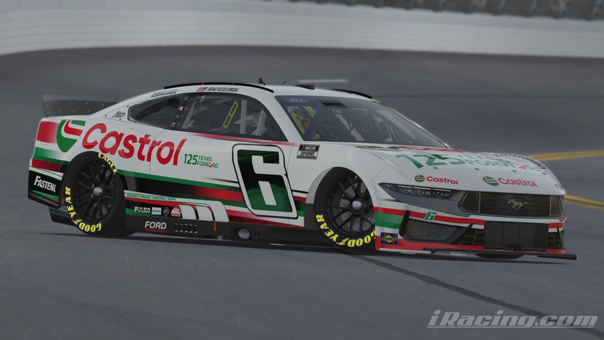 Brad Keselowski - 2024 Castrol 125 Years Forward by Jared W. - Trading ...