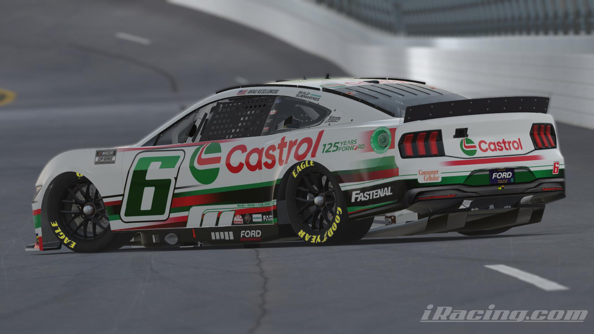 Brad Keselowski - 2024 Castrol 125 Years Forward by Jared W. - Trading ...