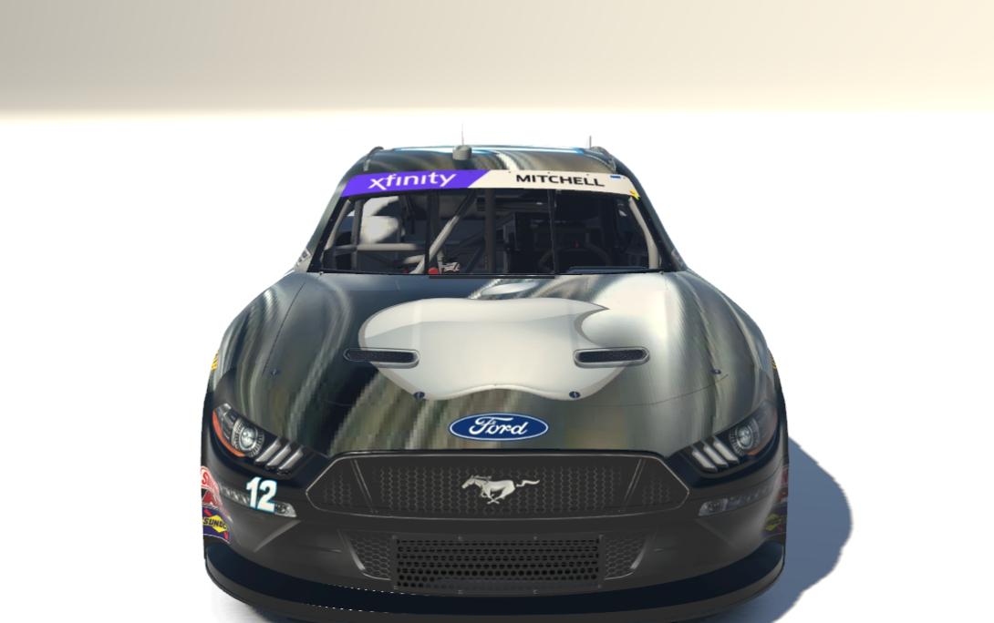 Xfinity Apple Ford Mustang by Michael M. - Trading Paints