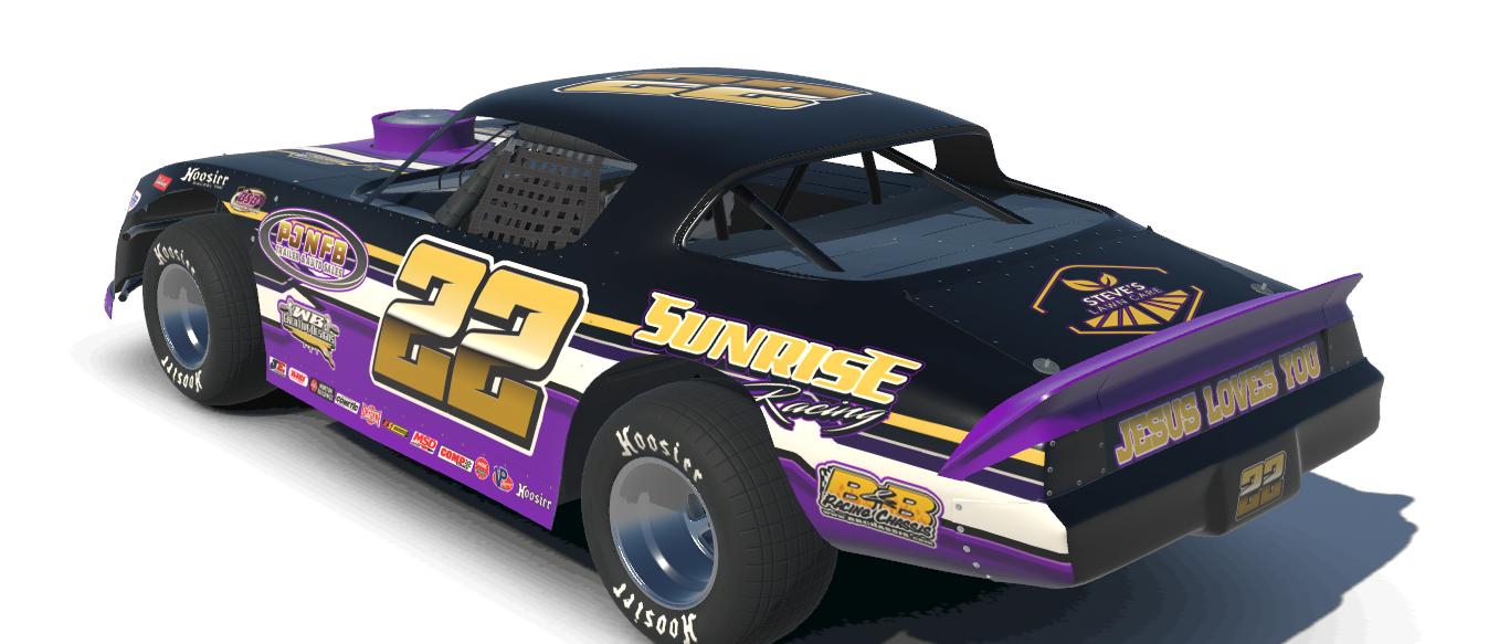 Evan Stefanski BLK PRP GLD DSS by Wade B. - Trading Paints