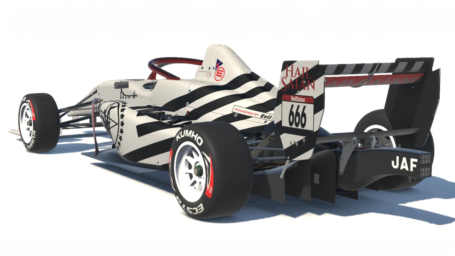 "HAIL SAtAN" WD Super Formula Lights by Carson C. - Trading Paints