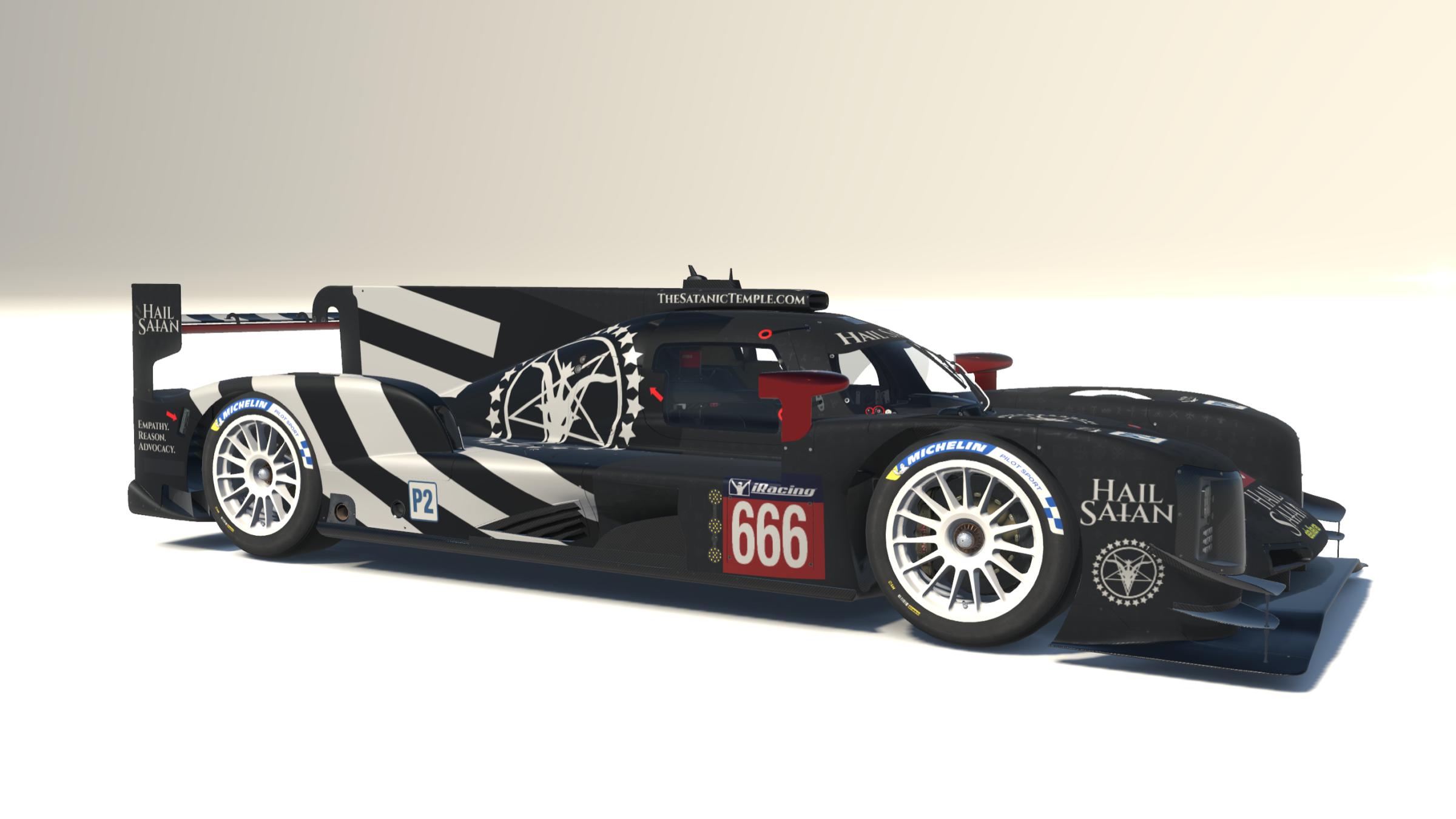 "HAIL SAtAN" Dallara P217 by Carson C. - Trading Paints