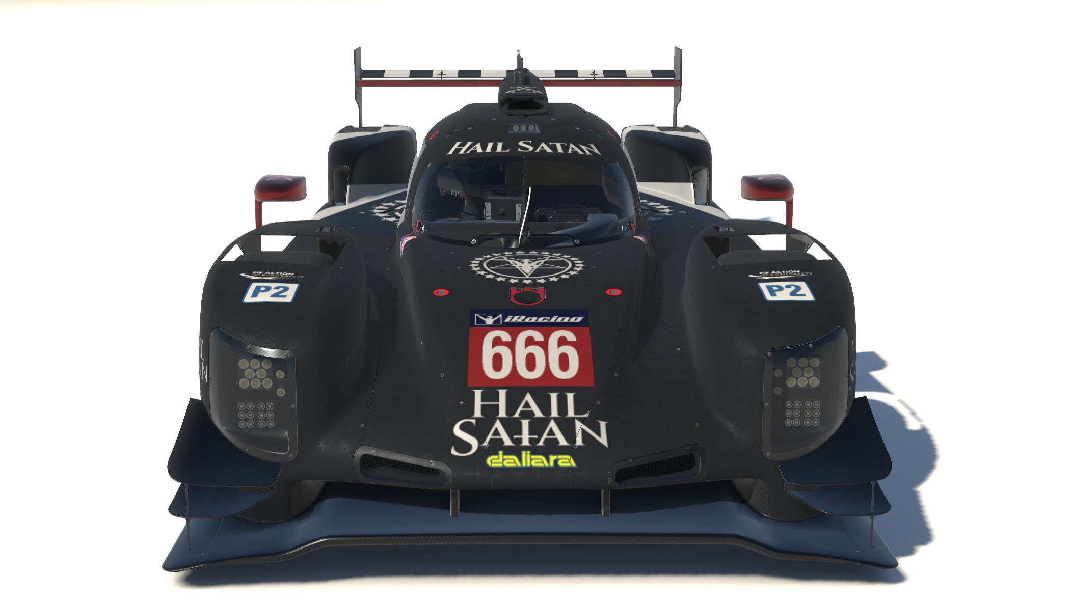 "HAIL SAtAN" Dallara P217 by Carson C. - Trading Paints