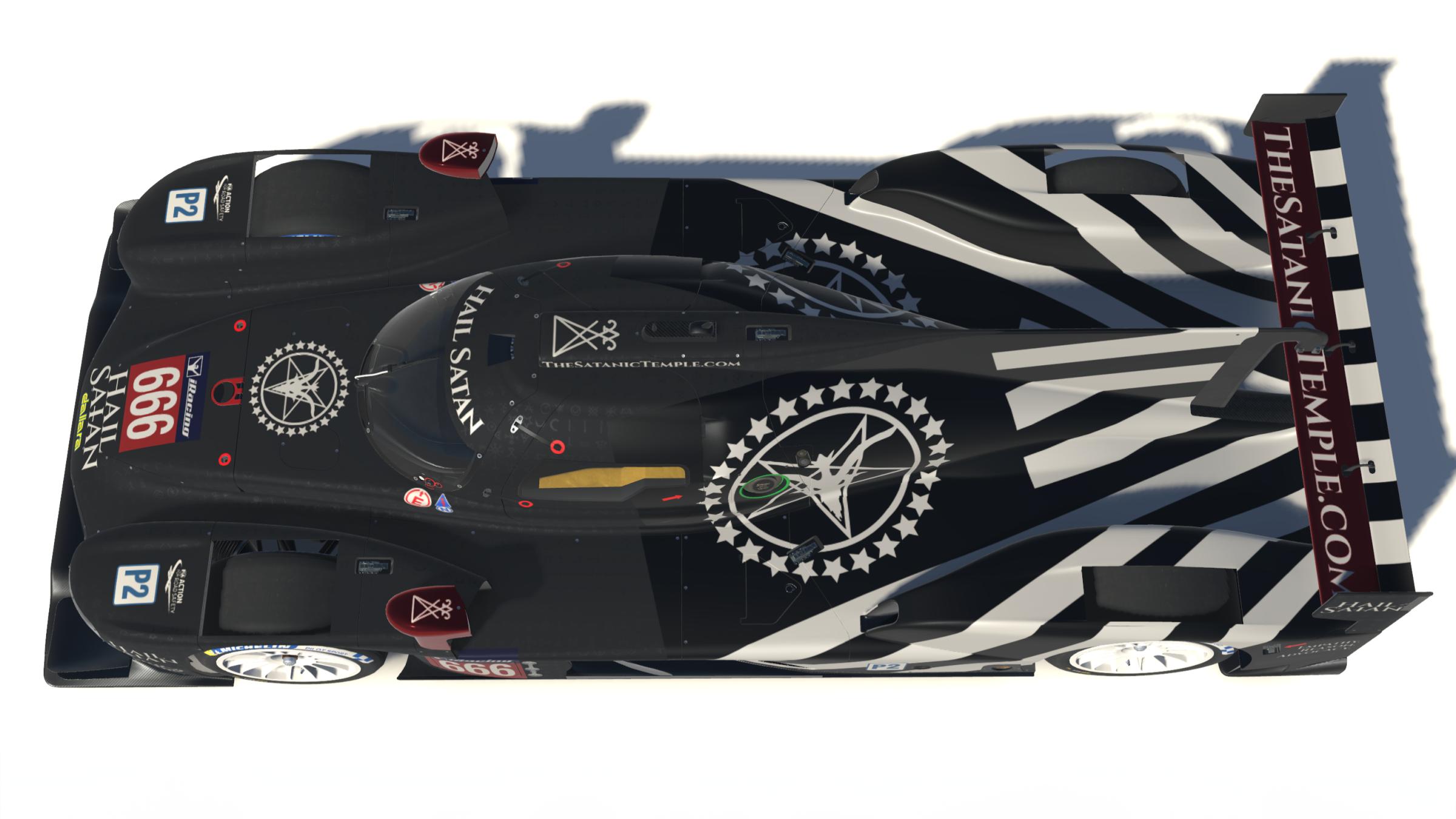 "HAIL SAtAN" Dallara P217 by Carson C. - Trading Paints
