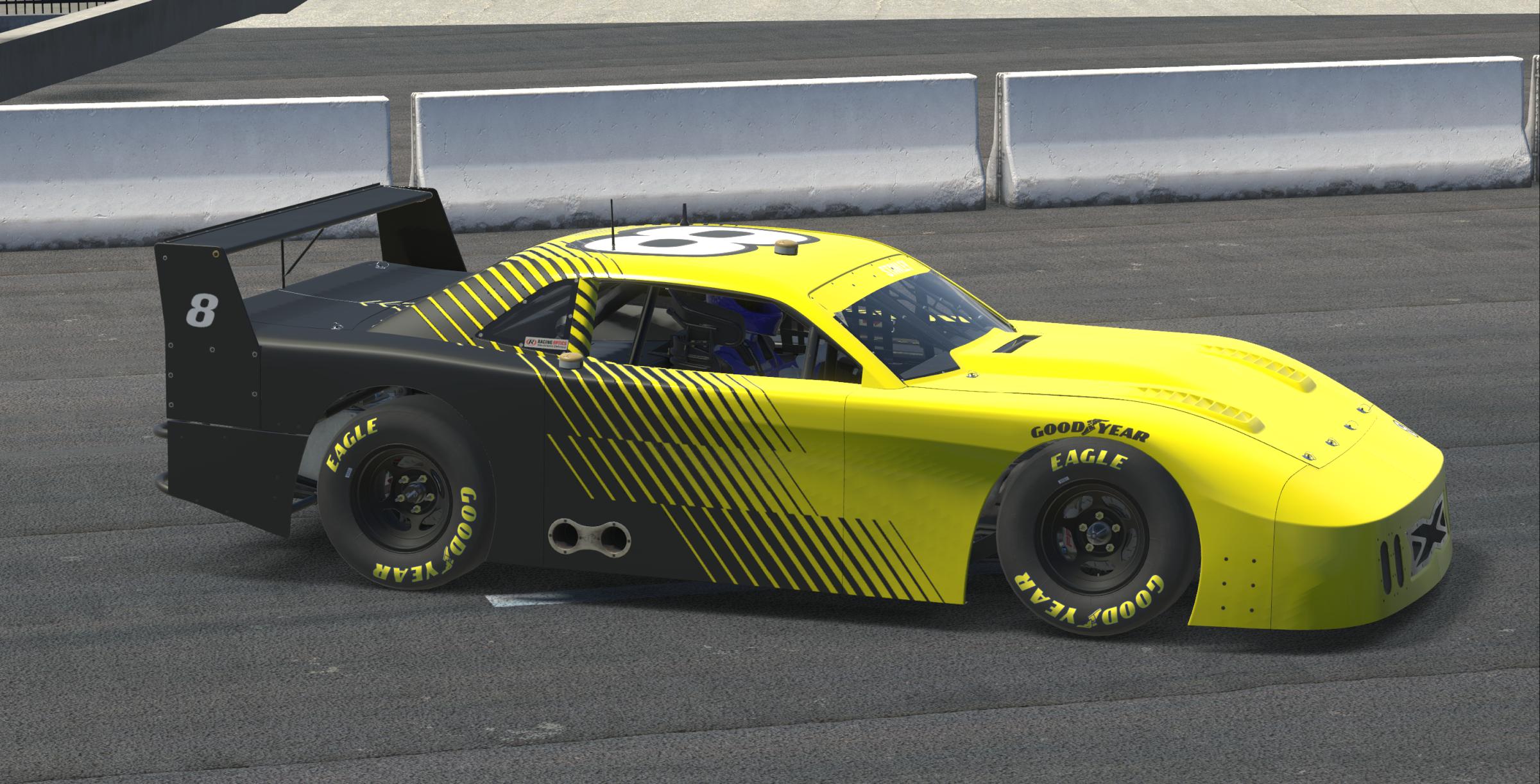 Yellow gradient black SRX by Billy Stanley - Trading Paints