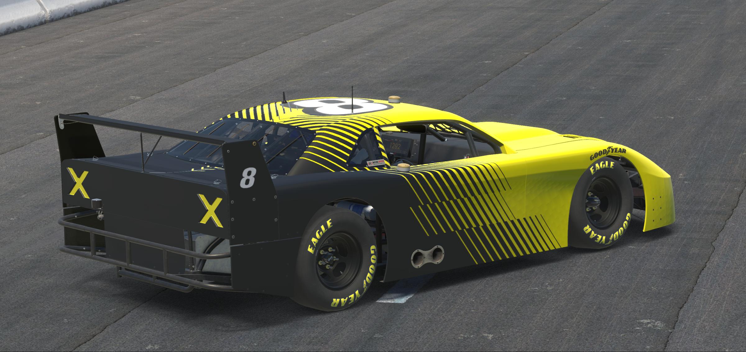 Yellow gradient black SRX by Billy Stanley - Trading Paints