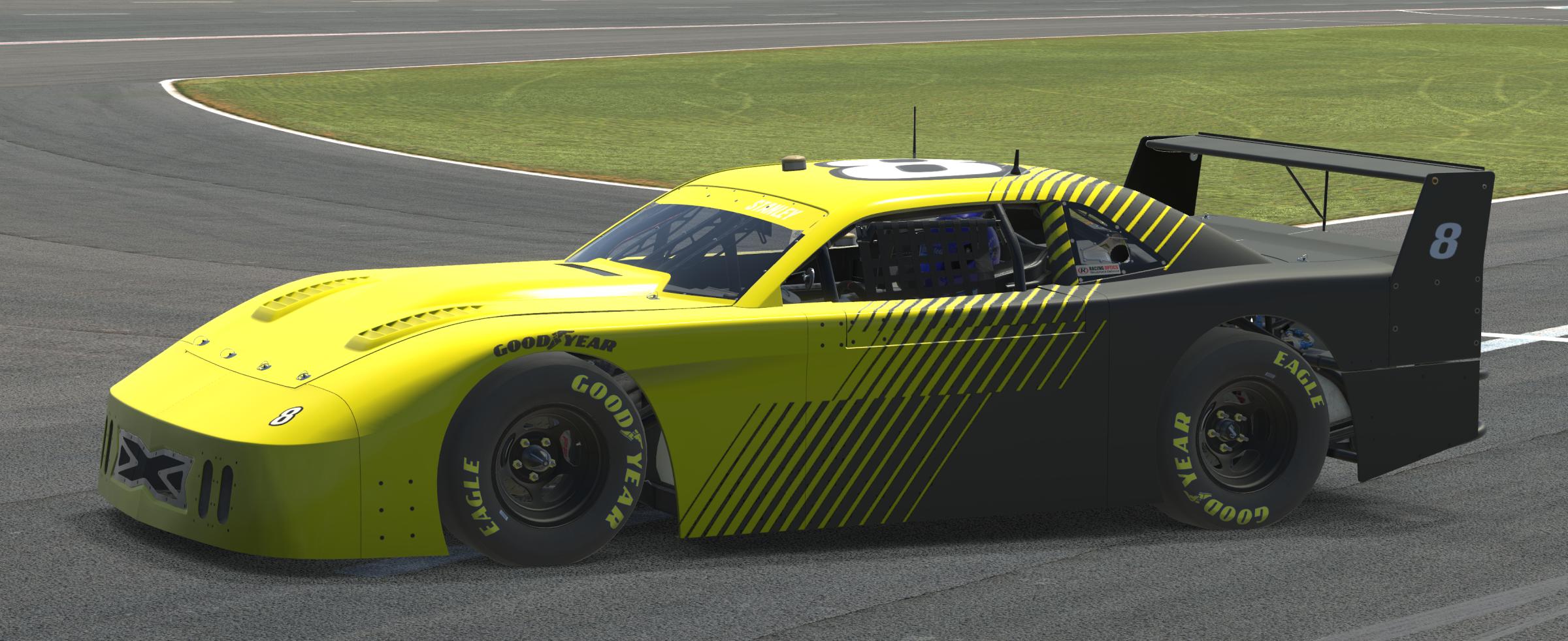 Yellow gradient black SRX by Billy Stanley - Trading Paints