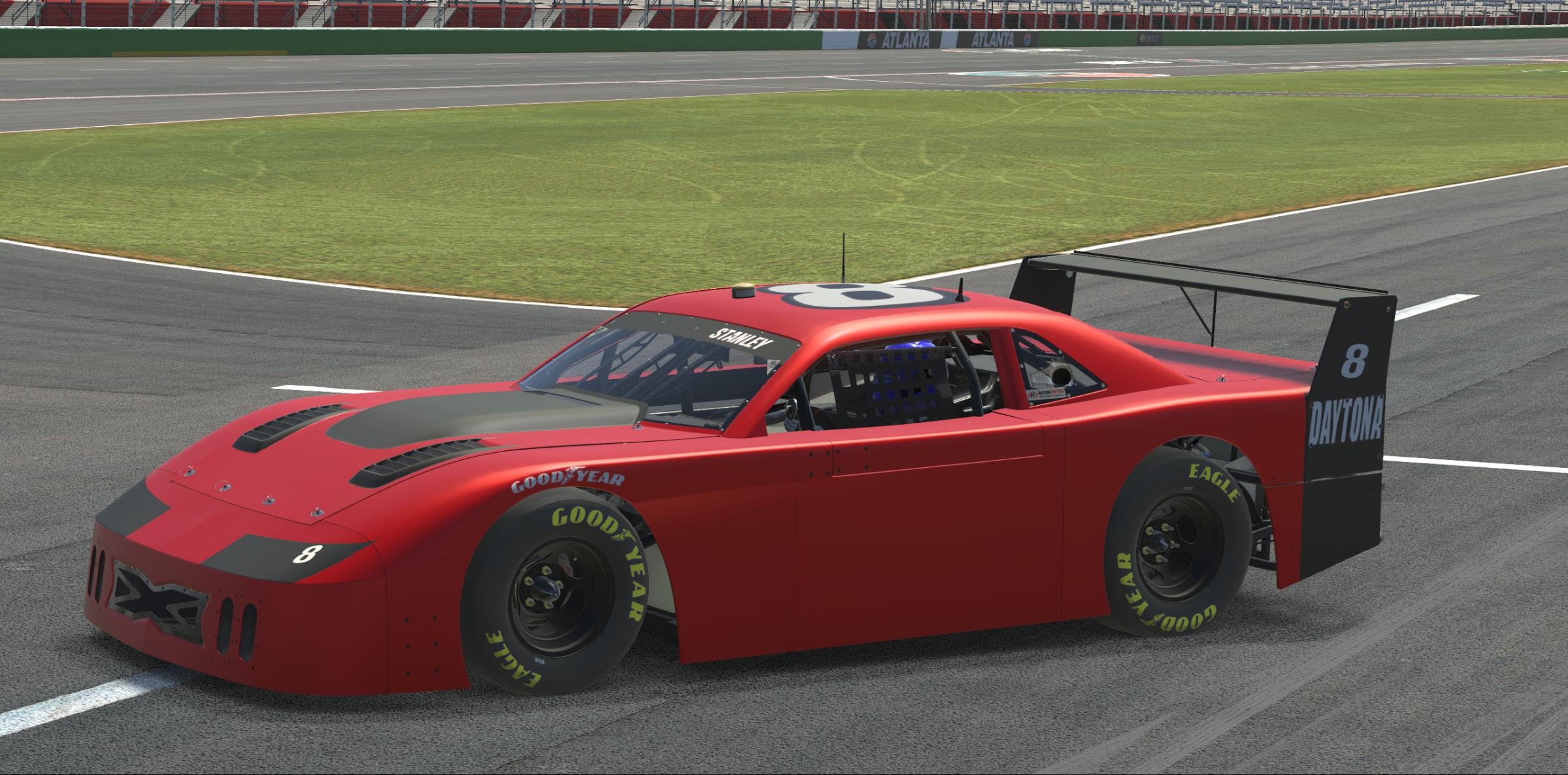 Daytona SRX red by Billy Stanley - Trading Paints