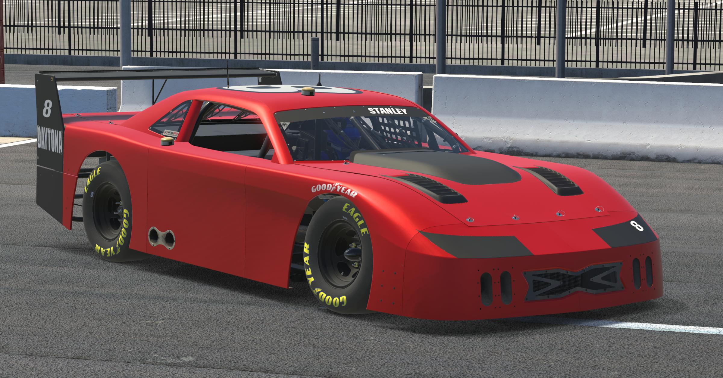 Daytona SRX red by Billy Stanley - Trading Paints
