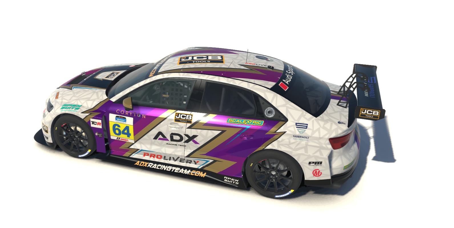Audi RS3 LMS ADX Racing eSports by Stefano Deleonardis - Trading Paints