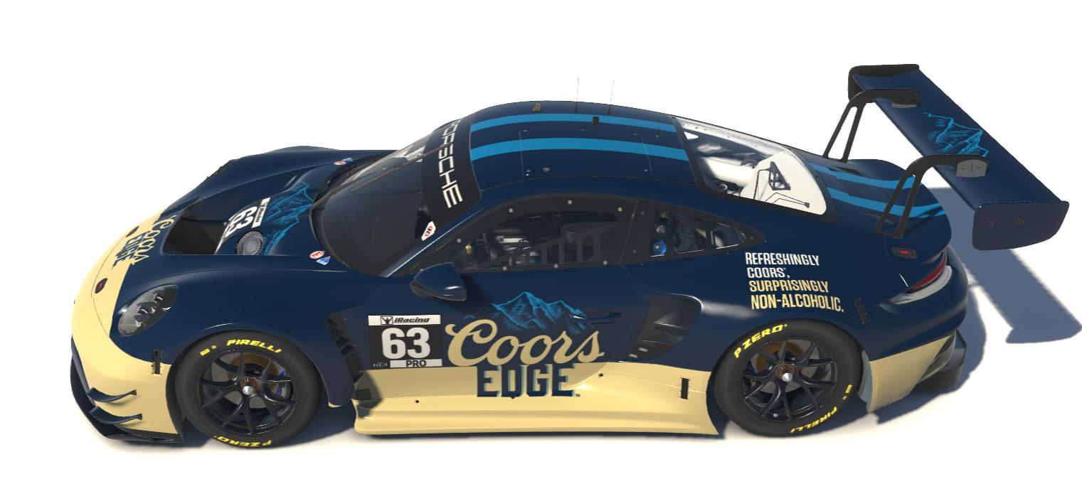 Coors Edge Porsche 911 GT3R 992 by Tyler Marifke - Trading Paints