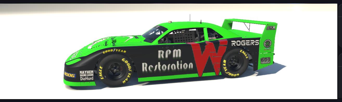 Josh Rogers Official SRX Livery TGA by Charlie Hamilton Jr - Trading Paints