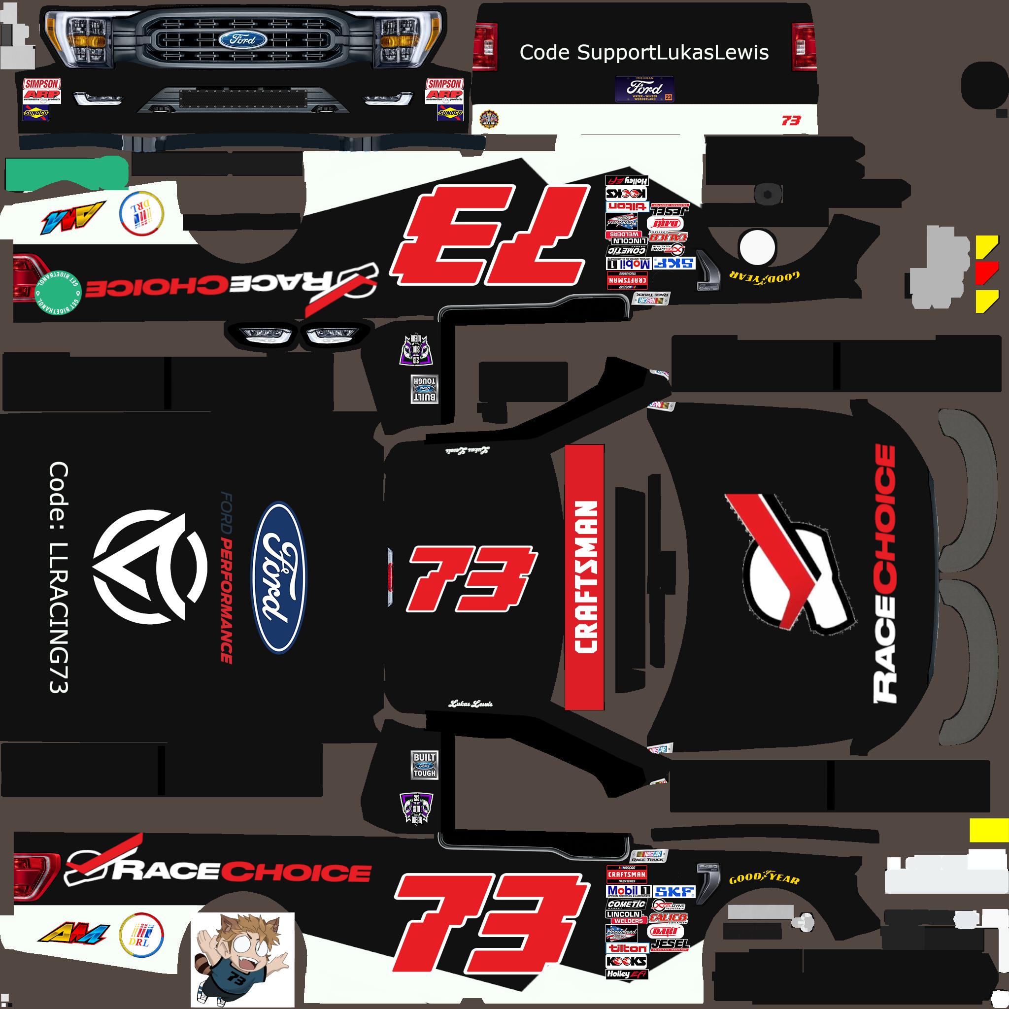Racechoice.com Truck by Lukas Lewis - Trading Paints