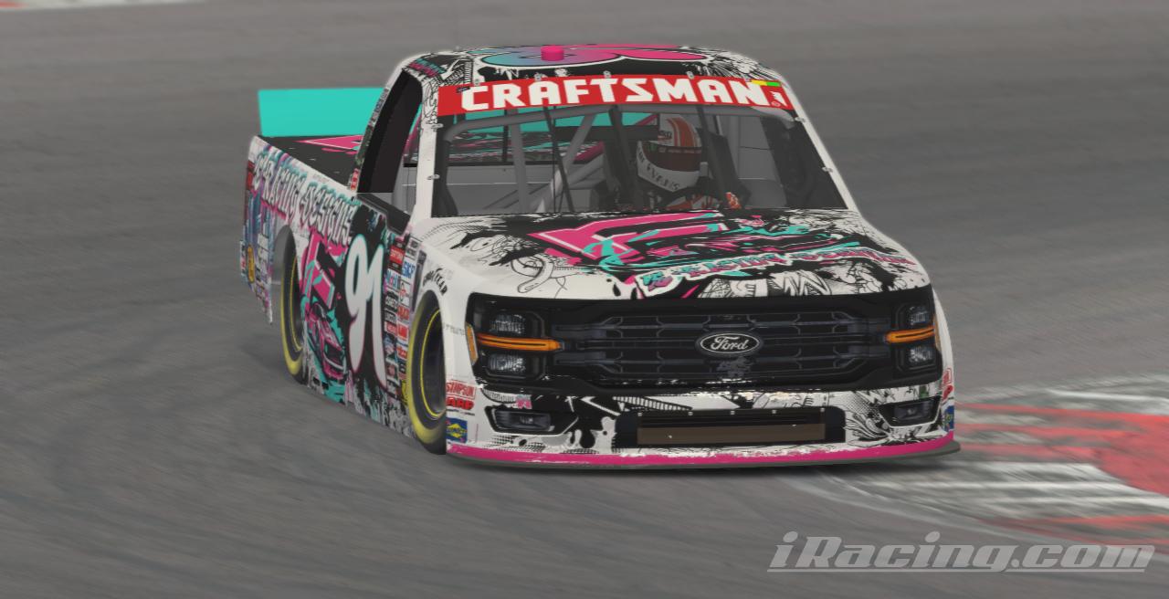 Jordyn Propst #91 E Racing Designs Graffiti Truck W/ Spec Map by Rob ...