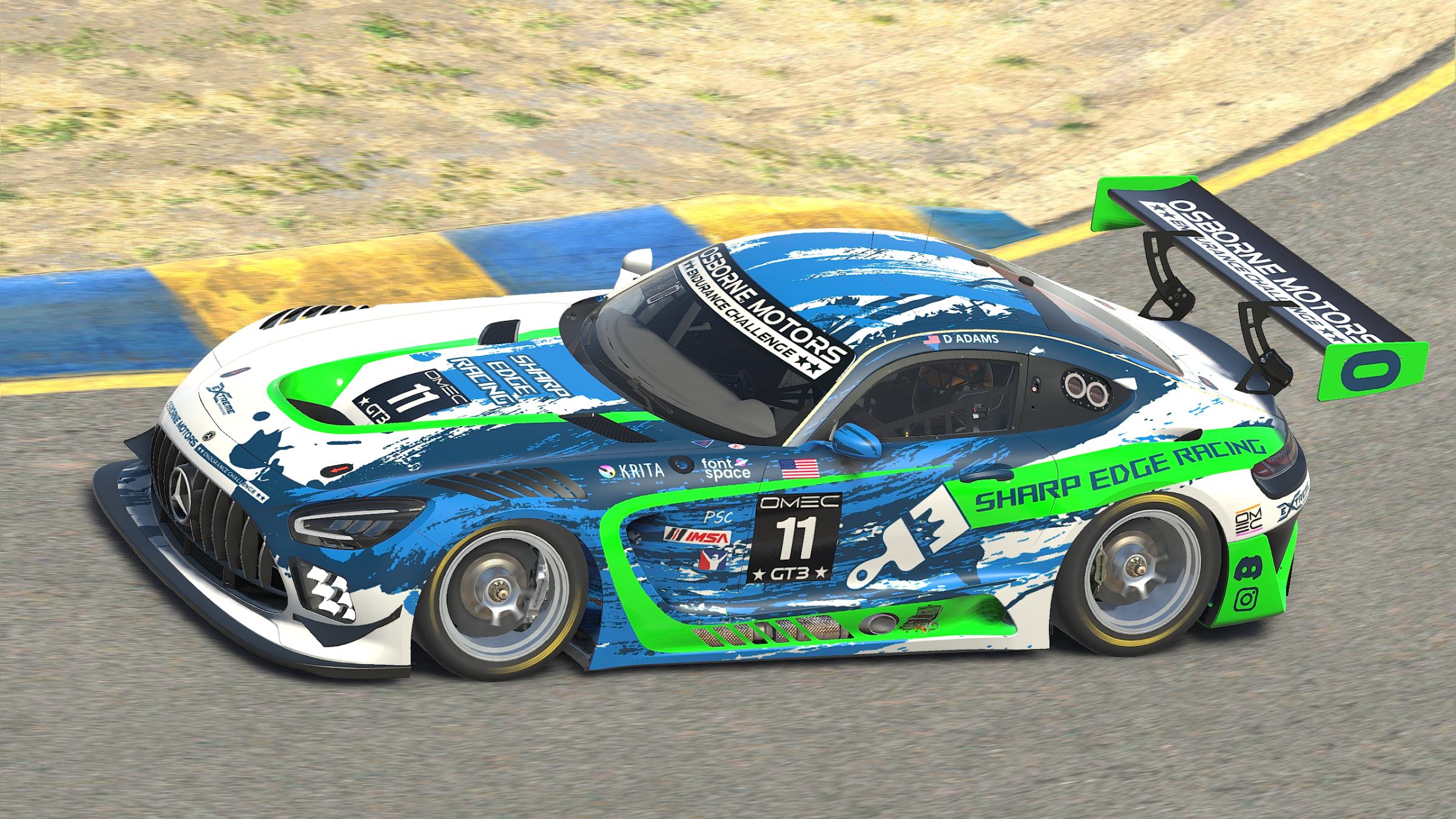 Sharp Edge Racing Mercedes AMG GT3 "Masterpiece" S6 by Patrick Cantrell ...