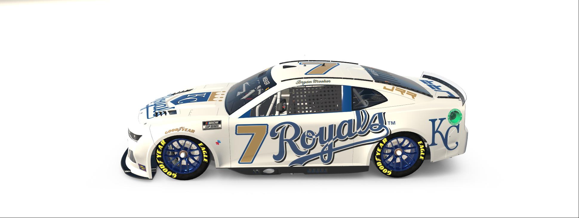 KC Royals Camaro by Bryan Meeker - Trading Paints
