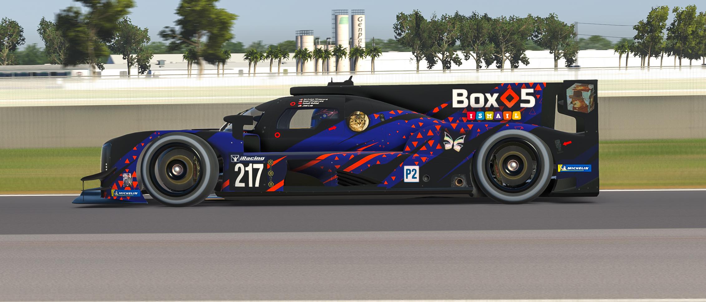 Box 5 Motorsports Dallara P217 | 2024 iRacing Sebring 12H by Nicholas ...