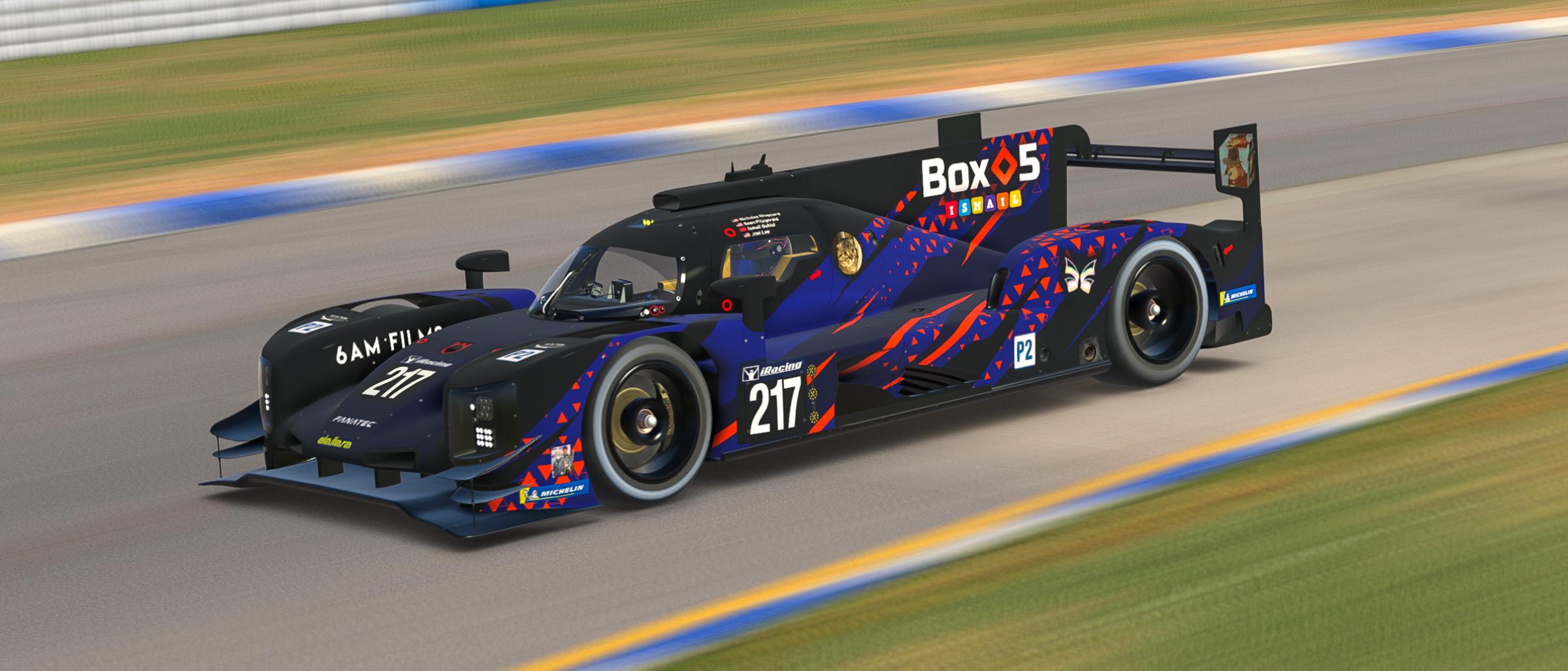 Box 5 Motorsports Dallara P217 | 2024 iRacing Sebring 12H by Nicholas ...