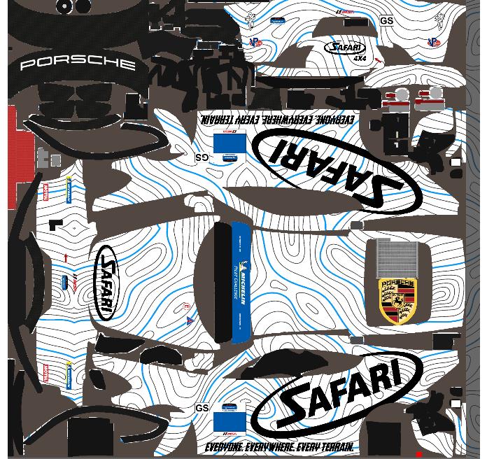 Safari 4x4 Cayman GT4 by Jason L. - Trading Paints