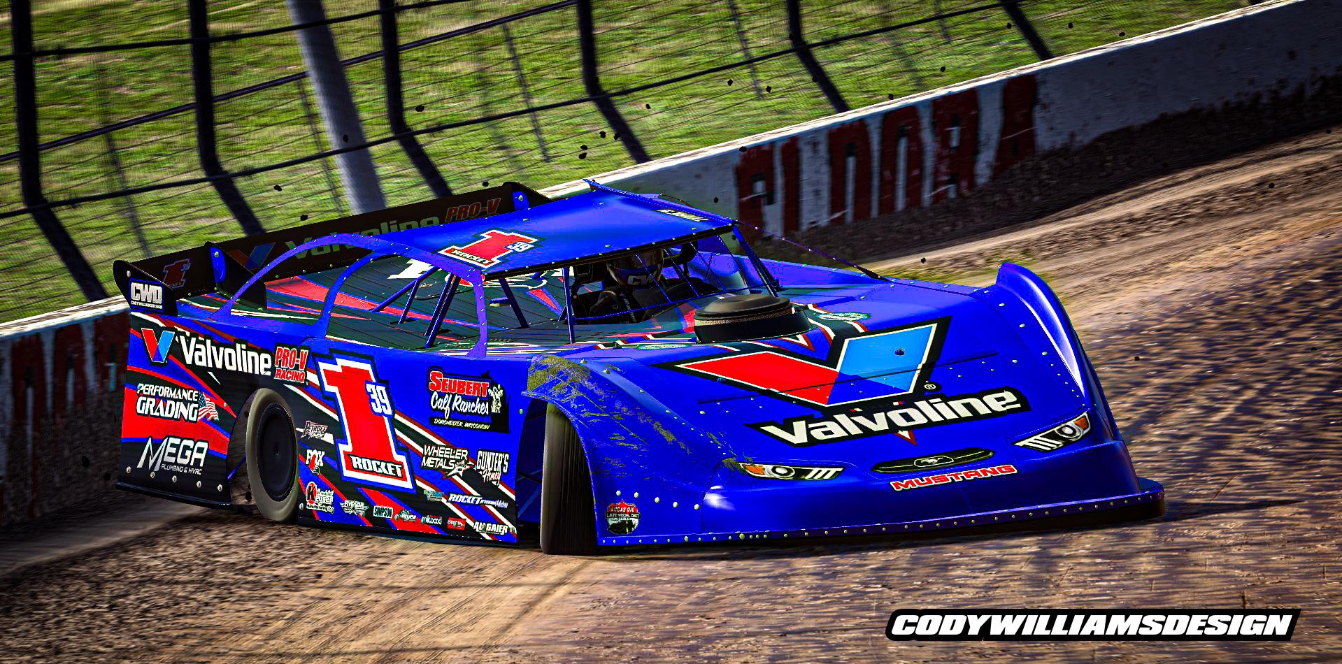 TMAC Rocket1 racing concept Dirt Late Model NO#! by Cody G Williams ...