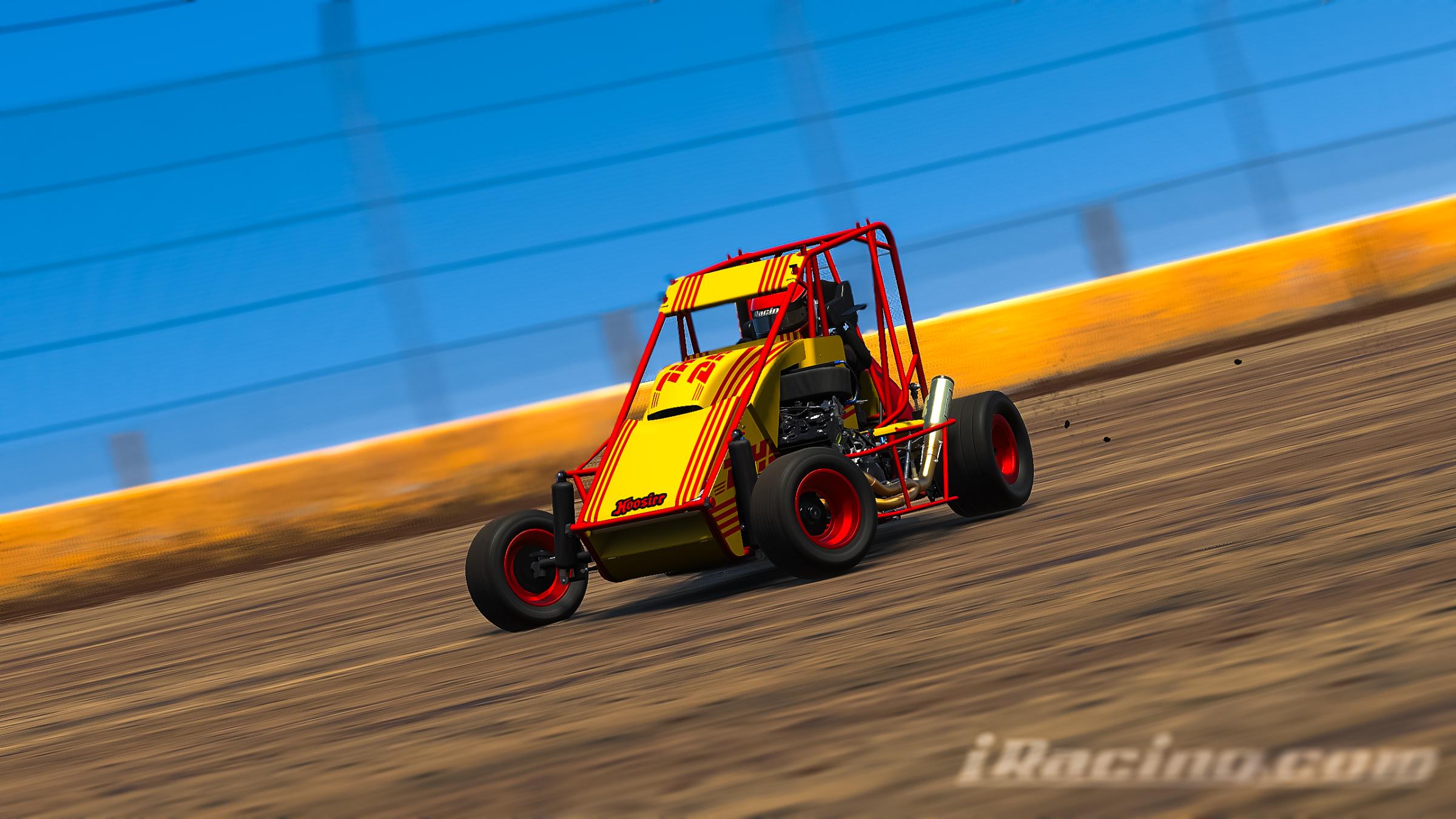 DHL Dirt Micro Sprint v2E 2024 TP by Doyle Lowrance - Trading Paints